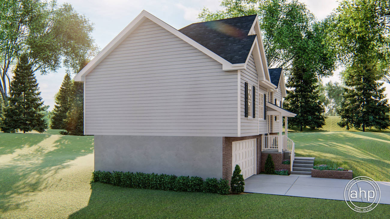 Renovation Split Level Home Plan
