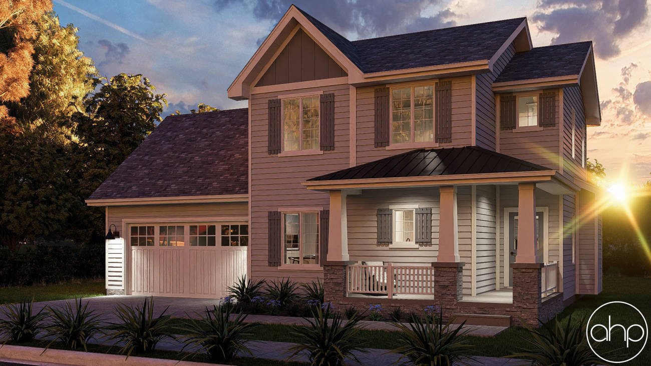 American Traditional Style 2 Story Home