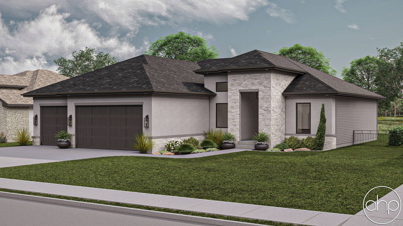 Nice 1 Level Homes Residence 2 Single Level Home Plan Luxury Estate