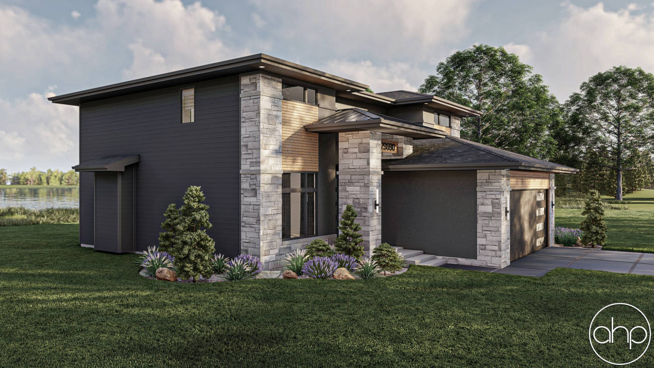 Modern Prairie Style Farmhouse Prairie Style House Plan 3 Beds 2.5
