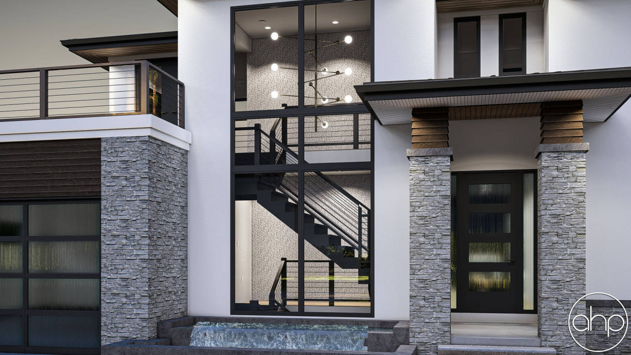 Exterior House Plans With Balconies