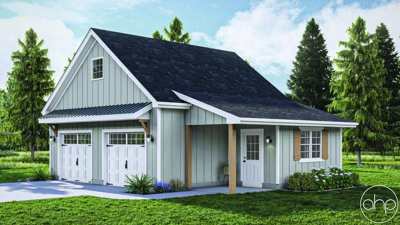 Farmhouse Floor Plans With Detached Garage Valleycrest House Plan