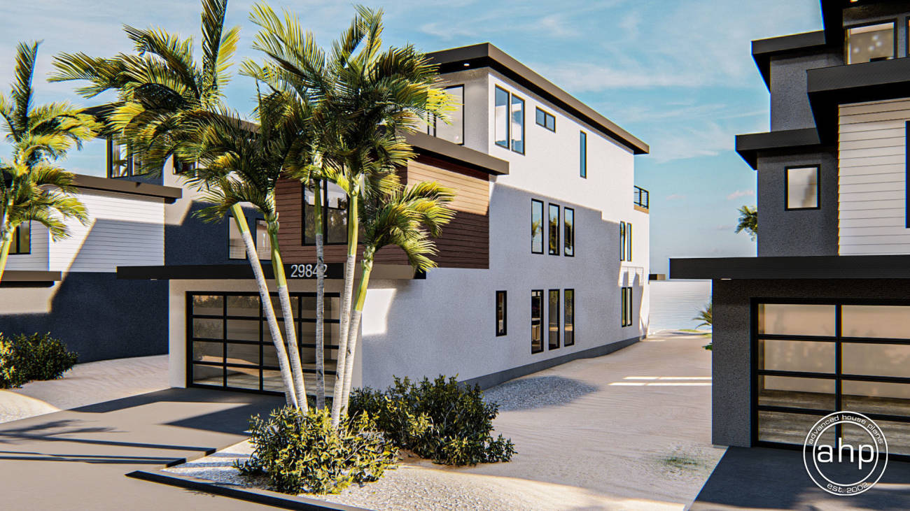 Narrow Home Plans Extremely Narrow House Plan For The Special Lot