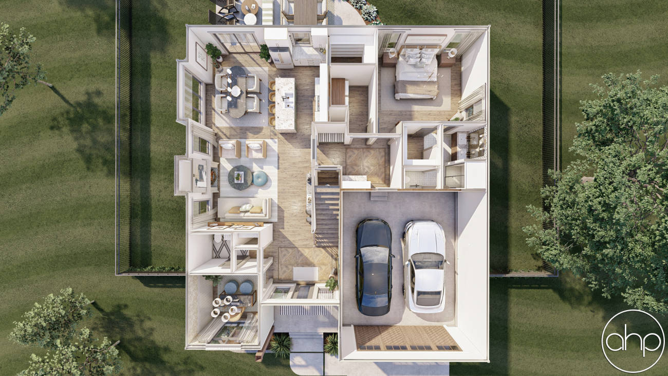 Two Story House Plans Mansion Contemporary Style House Plan 7 Beds