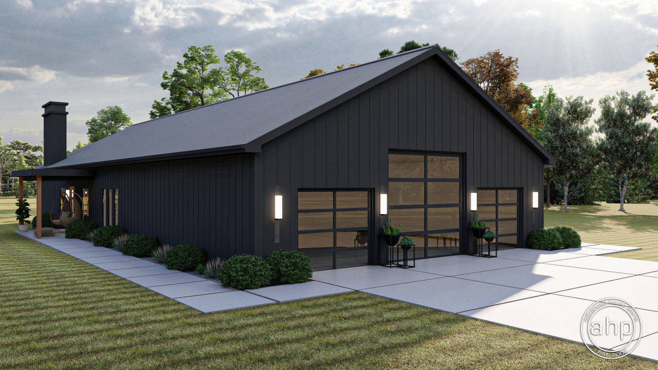 Round Pole Barn Home