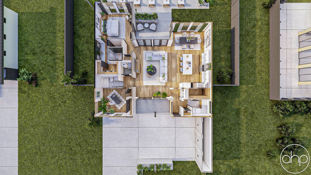 Ultra Modern Villa Plan