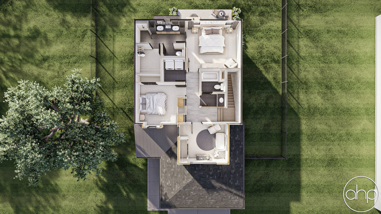 Modern House Plan Floor 2