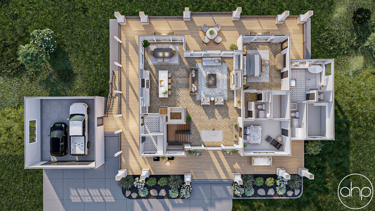 Beach House Plan With Roof Deck Design - Infoupdate.org