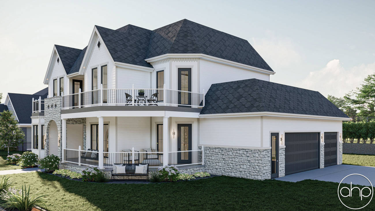 Modern Victorian House Plan 36088dk Architectural Designs House Plans