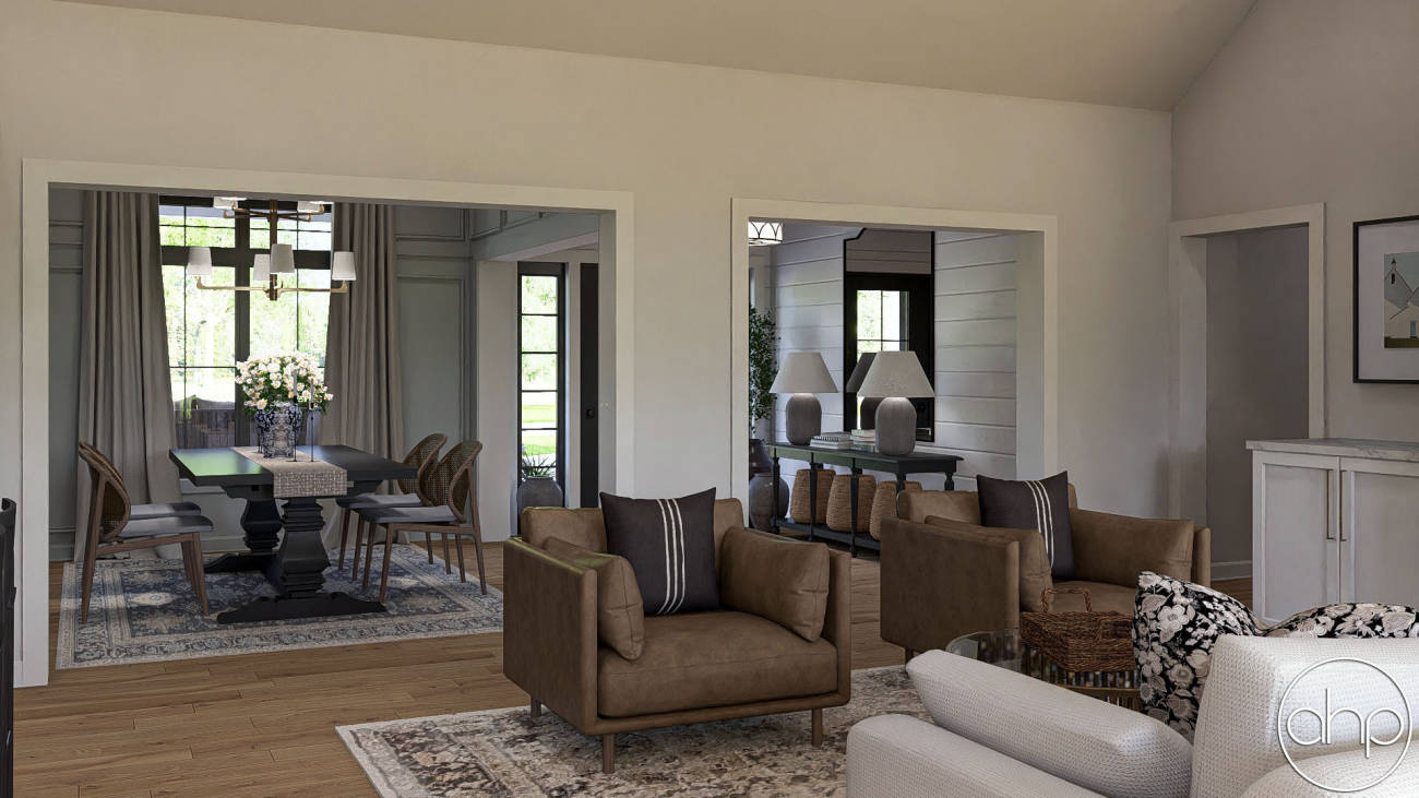 Great Room Colonial House Plans Grand Colonial House Plan 32650WP