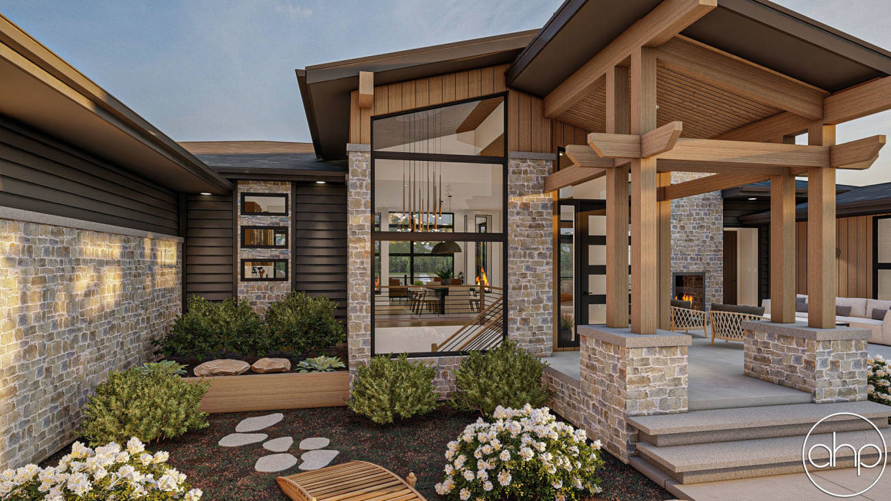 Prairie House Plan Design Basics MODERN PRAIRIE STYLE HOUSE PLAN