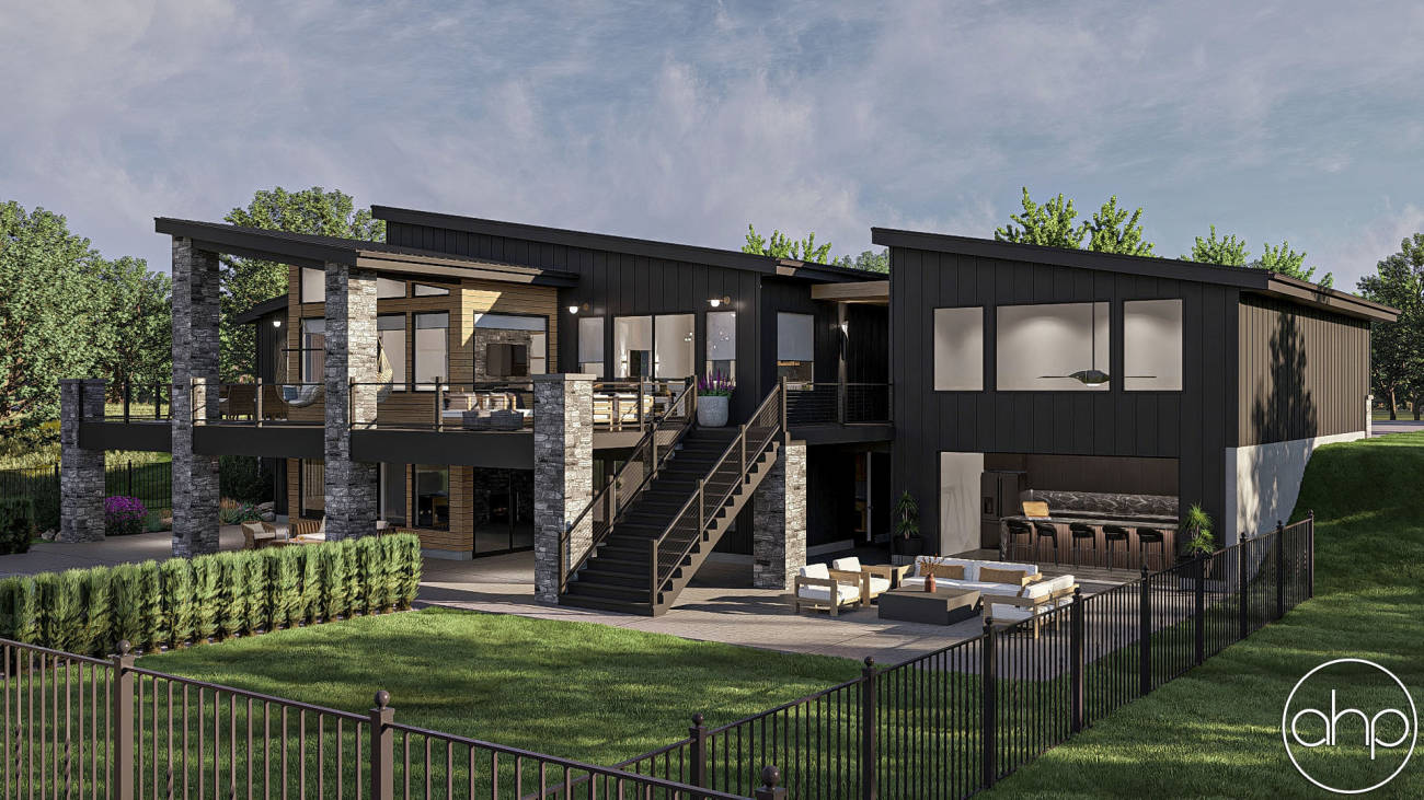 Modern Contemporary Lake House Plans